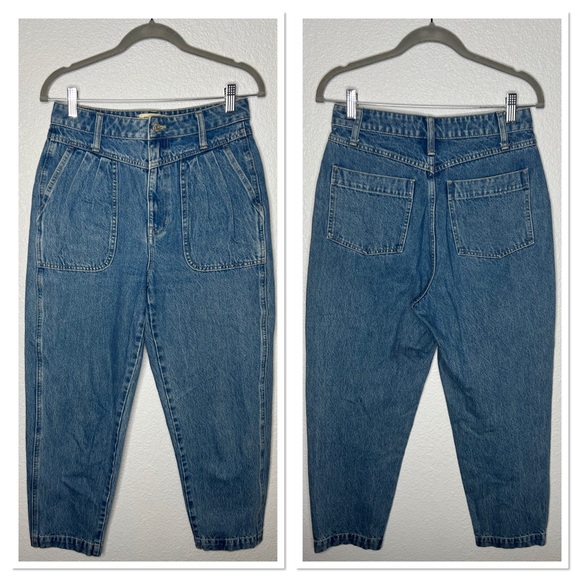 Madewell | Jeans | Madewell Baggy Pleated Tapered Jeans In Springdale ...